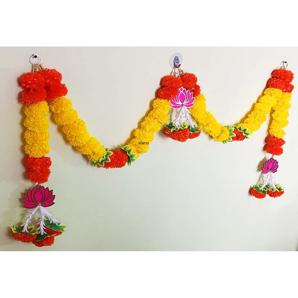 Latest Lotus Garlands Door Hanging Toran For Door Entrance Home Decoration